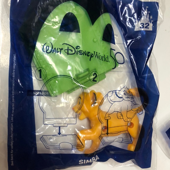 Disney | Toys | Disney Simba Mcdonalds Happy Meal Toy New | Poshmark
